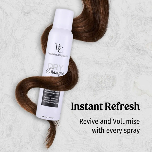 Dry Hair Shampoo Spray - Instant Refresh with Rosemary Extract – The ...