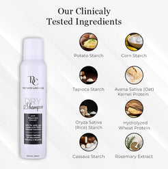 Dry Hair Shampoo Spray - Instant Refresh with Rosemary Extract – The ...